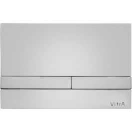 Vitra Metal Chrome Select Chrome Plated Mechanical Dual Flush Plate 740 ...